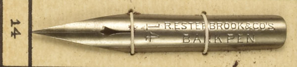 Esterbrook #14 Bank Pen – ©The Esterbrook Project